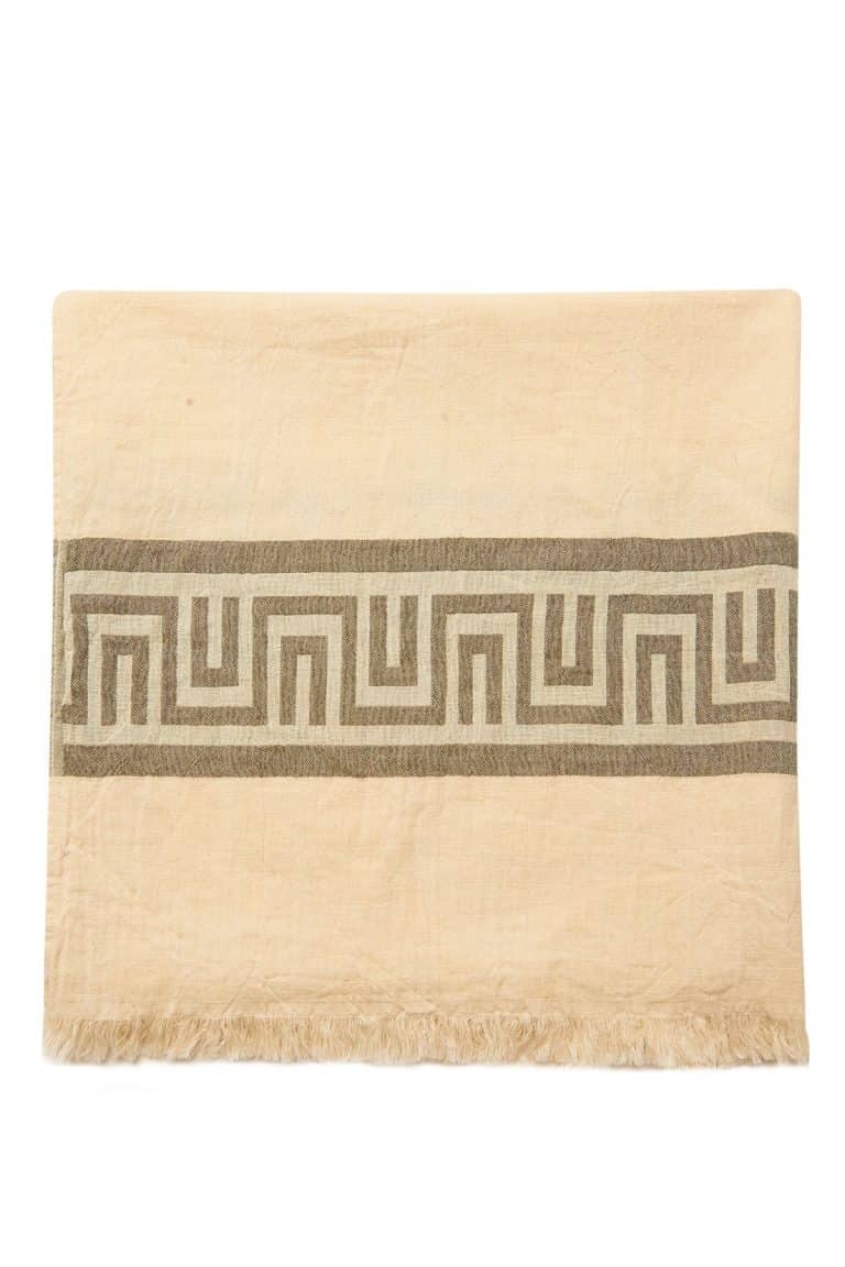 Ancient Turkish Towel - Gray, 100% Organic Cotton, Handmade, Bath Towel ...