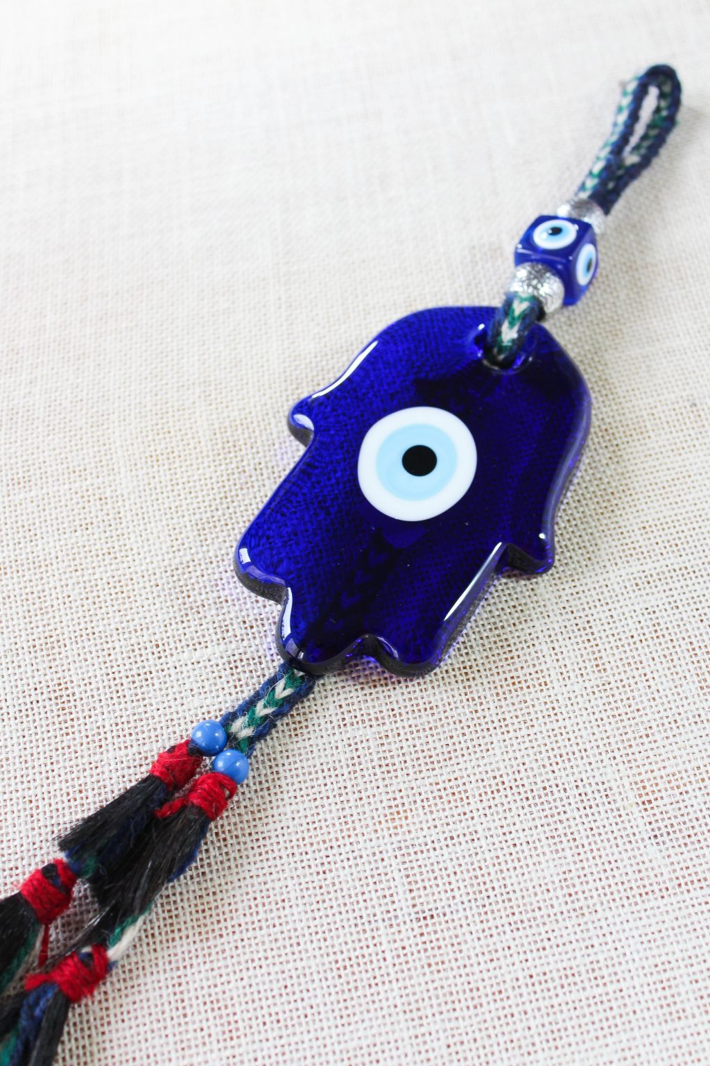 Tasseled Hamsa Hand Macrame Amulet - Shop of Turkey - Buy from Turkey ...